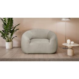 LeGer Home by Lena Gercke Sessel &raquo;YANI Relaxsessel, Loungesessel, Ma&szlig;e B/T/H: 127/96/76 cm&laquo; organische Form, mit Wellenunterfederung, auch in Boucl&eacute; 