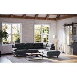 OTTO home Ecksofa &raquo;Pike L-Form, B: 266 cm&laquo; optional Schlaffunktion & Bettkasten 92% POLYESTER (PES) / 8% POLYAMID (PA) B/H/T: 266cm x 90cm x 217cm, 