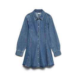 V&eacute;ro Moda Vero Moda Kleid 'VMJESSIE' Damen Gr&ouml;&szlig;e 40 blue denim Sommerkleid