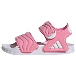 Adidas Sportswear Sandale 'Adilette' Jungen Gr&ouml;&szlig;e 38 rosa / wei&szlig;