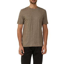 s.Oliver Herren s.Oliver T-Shirt in Melange Optik braun M