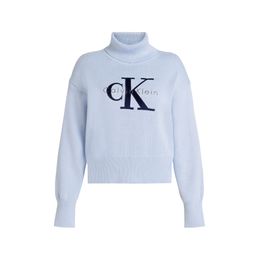 Calvin Klein Jeans Pullover Damen Gr&ouml;&szlig;e L schwarz / wei&szlig;
