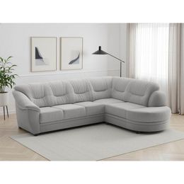 Sit & More sit&more Ecksofa &raquo;Savona&laquo; mit Federkern, optional mit Schlaffunktion B/H/T: 267cm x 90cm x 206cm, Chenille, Ottomane rechts,mit Bettfunktion
