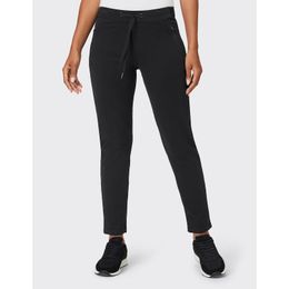 Venice Beach Damen Sweathose &raquo;SHELLY&laquo; mit Kordelverschluss am Bund, elastisch, extra-eng geschnitten schwarz S (38), N-Gr