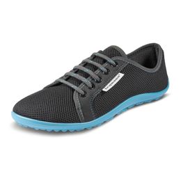 Leguano Damen Barfu&szlig;schuh &raquo;AKTIV&laquo; , Freizeitschuh, Halbschuh, Schn&uuml;rschuh mit ergonomischer Formgebung bunt 40