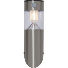 Parforce Traditional Hunting LED Solarleuchte &raquo;Solar-Wandleuchte Marbella&laquo; LED-Board 1 Stk. Warmwei&szlig; Bewegungs- und D&auml;mmerungssensor, 80 lm bei Bewegung, 10 lm Dauerlicht 1, H: 