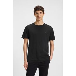 BOSS Orange Herren BOSS Orange T-Shirt &raquo;Tegood Regular Fit&laquo; 100% Baumwolle Logo on Chest Rundhals schwarz L