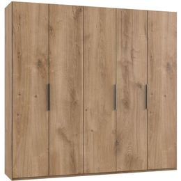 wimex Kleiderschrank &raquo;Level by fresh to go&laquo; ohne Schubladen braun B/H/T: 250cm x 236cm x 58cm, T&uuml;ren: 5 Stk.