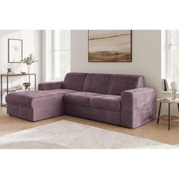 OTTO home Ecksofa &raquo;BORNHOLM 2.0 L-Form, Breite 220 cm, Verl&auml;ssliche Qualit&auml;t, Chenille&laquo; Recamiere links/rechts bestellbar, Bezug - Chenille oder 