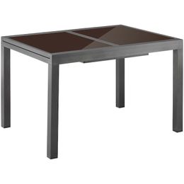 Merxx Gartentisch &raquo;Amalfi&laquo; je nach Variante auf 180-240cm ausziehbar grau B/H/T: 90cm x 75cm x 120cm, Tisch ausziehbar von 120cm - 180cm