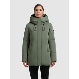 Khujo Damen Khujo Steppjacke &raquo;ALLAP&laquo; aus Baumwolle, Polyester und Nylon, bequeme Passform S (36)
