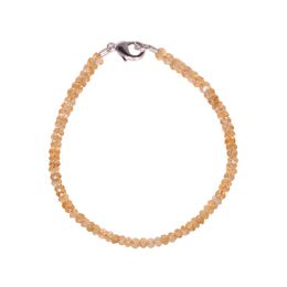 Firetti Damen Armband &raquo;Schmuck Geschenk Silber 925 Armschmuck Armband Edelstein Citrin&laquo; Made in Germany - mit Citrin bunt 17, Silber 925 (