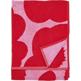 Marimekko Handtuch &raquo;UNIKKO&laquo; 100% Baumwolle, angenehm weich, 50 x 70 cm rot Frottee, Obermaterial: 100% Baumwolle B/L: 50cmx70cm, 1 Stk., Frottee