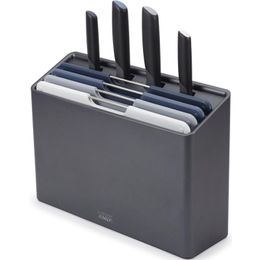 Joseph Joseph Schneidebrett &raquo;Folio Plus&laquo; japanische Edelstahlklingen blau Polypropylen B/H/L: 32cm x 23cm x 10cm