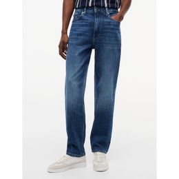 Tommy Jeans Herren 5-Pocket-Jeans &raquo;Sonny&laquo; mit Stretch Tapered Relaxed Fit bis L&auml;nge 36 blau 34, L&auml;nge 30