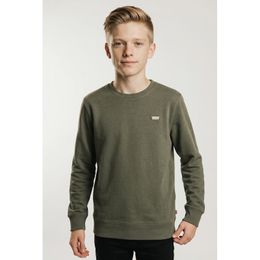 Levi's Kids Jungen Levi's Kids Sweatshirt &raquo;LVB MINI LOGO CREWNECK SWEAT&laquo;, aus formstabilem Baumwollmix gr&uuml;n 14 (164)