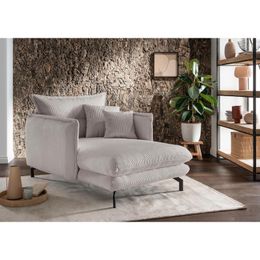 Home Affaire Relaxsessel &raquo;Lazio modern und bequem, schmale Armlehnen, tolle Detailverarbeitung&laquo; zwei verschiedene Fu&szlig;farben w&auml;hlbar beige 93% 