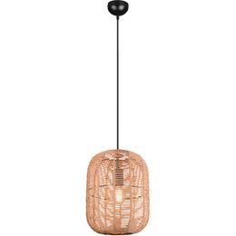 Trio Leuchten Pendelleuchte &raquo;Runa&laquo; E27 schwarz 1, &Oslash; 35cm H: 150cm