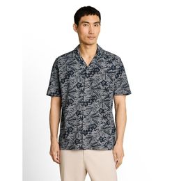 Tom Tailor Herren Tom Tailor Hawaiihemd Kurzarm Sommerhemd im Hawaii-Look XL, N-Gr