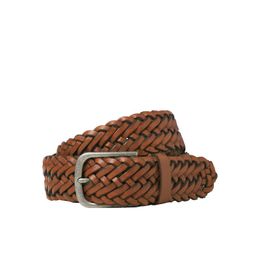 Jack & Jones Jack & Jones Herren Lederg&uuml;rtel &raquo;JACJOE BRAIDED LEATHER BELT&laquo; braun 105