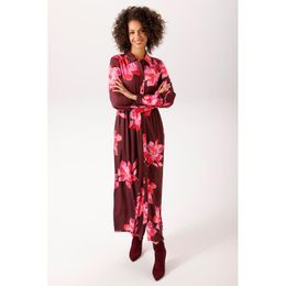 Aniston Casual Damen Aniston CASUAL Maxikleid mit gro&szlig;fl&auml;chigen Batik-Bl&uuml;ten bedruckt - NEUE KOLLEKTION bunt 48, N-Gr