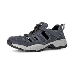 Pius Gabor Herren Slip-On Sneaker Slipper, Halbschuh, Freizeitschuh, in Komfortweite G grau 11 (46)