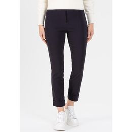 Stehmann Damen 3/4-Hose &raquo;Igor&laquo; in Gr&ouml;&szlig;en 32 bis 52, aus Viskose mit Stretch blau 42, N-Gr