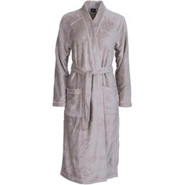 WEWO-Fashion Wewo fashion Damenbademantel &raquo;5000&laquo; 1 Stk. kuschelig weich grau Wellsoft-Microfaser XL L: 120cm