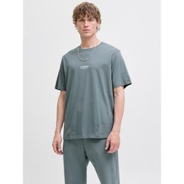 Jack & Jones Jack & Jones Herren T-Shirt &raquo;JJESOHO TEE SS CREW NECK NOOS&laquo; Baumwolle, relaxed fit grau L