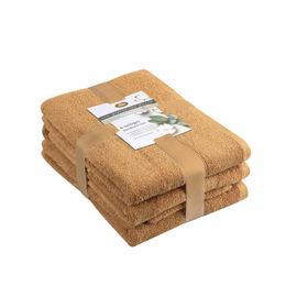 G&ouml;zze Handtuch Set &raquo;Lucia&laquo; beige Frottier, Obermaterial: 100% Baumwolle 6 Stk., Frottier