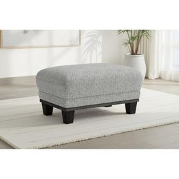 Sit & More sit&more Polsterhocker &raquo;Concept&laquo; mit Buchefu&szlig; in drei Farben zur Auswahl 100% Polyester B/H/T: 90cm x 46cm x 60cm, Chenille,mit Fu&szlig; Buche schwarz