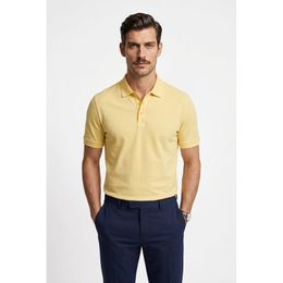 Hugo Herren Hugo Poloshirt &raquo;Donos&laquo; Regular Fit, Baumwoll-Piqu&eacute; gelb XL