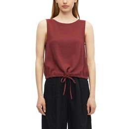 s.Oliver Damen s.Oliver Blusentop Sommertop mit Stretch braun 42