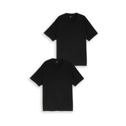 Tom Tailor Plus Herren Tom Tailor PLUS Print-Shirt Packung, 2er, im 2er Pack 5XL