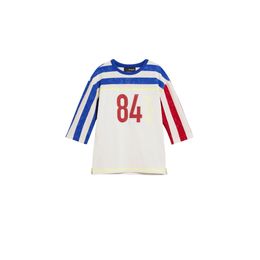 Desigual T-Shirt Jungen Gr&ouml;&szlig;e 98/104 blau / rot / wei&szlig;