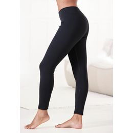 Lavana Damen Thermoleggings mit weichem Teddypl&uuml;sch innen schwarz 40/42, N-Gr