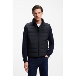 BOSS Herren BOSS Steppweste &raquo;Cenito Premium Menswear&laquo; f&uuml;r die &Uuml;bergangszeit, regular fit schwarz 52