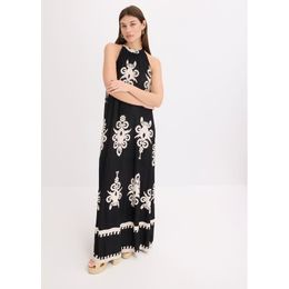 bonprix Damen bonprix Jerseykleid aus Viskose-Mix, ausgestellte Passform, maxil&auml;nge, &auml;rmellos 36/38 (S), N-Gr
