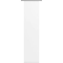 Neutex for you! Schiebegardine &raquo;Galena Uni&laquo; Klettband 1 Stk. tlg. inkl. Befestigungszubeh&ouml;r, Breite: 57 cm wei&szlig; Polyester 245cm, Klettband, 57cm