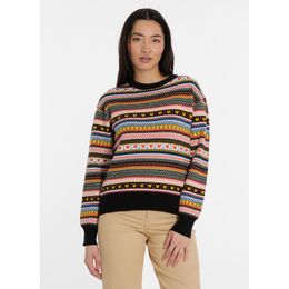Ragwear Damen Strickpullover &raquo;NORDEENA&laquo; mit normaler Passform, ohne Verschluss bunt XL