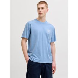 Jack & Jones Jack & Jones Herren T-Shirt &raquo;JPRBLUFELIX SS TEE&laquo; mit Logo Print XS