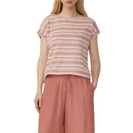 Qs Damen QS T-Shirt Ringelshirt aus Viskosemix XS