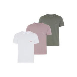 Hugo Underwear Herren HUGO Underwear T-Shirt &raquo;RN TRIPL&laquo; Packung, 3 tlg. mit Rundhalsausschnitt bunt XXL (56)
