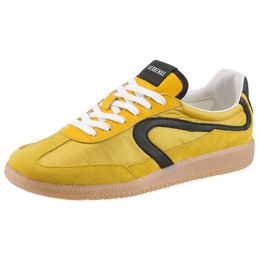 VERBENAS Herren VERBENAS Sneaker &raquo;SIMON&laquo; Retrosneaker, Schn&uuml;rschuh, Freizeitsneaker mit honigfarbener Laufsohle 46