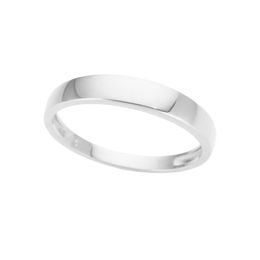 Firetti Damen Goldring &raquo;Schmuck Geschenk Gold 333 klassische Eleganz, massiv und edel&laquo; wei&szlig; 16, Wei&szlig;gold 333, 2mm