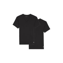 Marc O'Polo Marc O'polo Herren Marc O'Polo Unterziehshirt &raquo;Essentials&laquo; mit V-Ausschnitt und kurzem Arm schwarz L, N-Gr