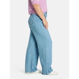 LIEBLINGSST&Uuml;CK Lieblingsst&uuml;ck Damen Webhose &raquo;LS-61&laquo; mit Tunnelzug blau 38, N-Gr