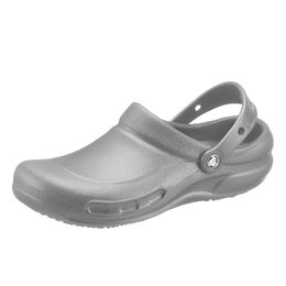 Crocs Damen Berufsschuh &raquo;BISTRO&laquo; Clog f&uuml;r Gastronomie, Pflege, Krankenhaus mit geschlossenem Fu&szlig;bereich schwarz 42