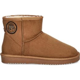 O`Neill O'neill Damen O'Neill Schlupfboots &raquo;BESIANA WOMEN MID&laquo; gef&uuml;tterte Winterschuhe, Winterboots, Snowboots, Schlupfstiefel braun 38