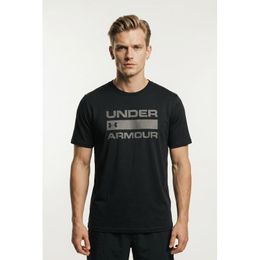Under Armour Herren T-Shirt &raquo;UA TEAM ISSUE WORDMARK SS&laquo; leichtes Kurzarmdesign, mit Rundhalsausschnitt schwarz XL